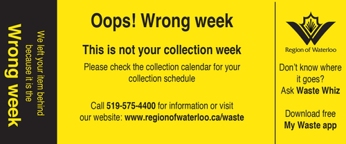 The Waste Whiz App - Region of Waterloo